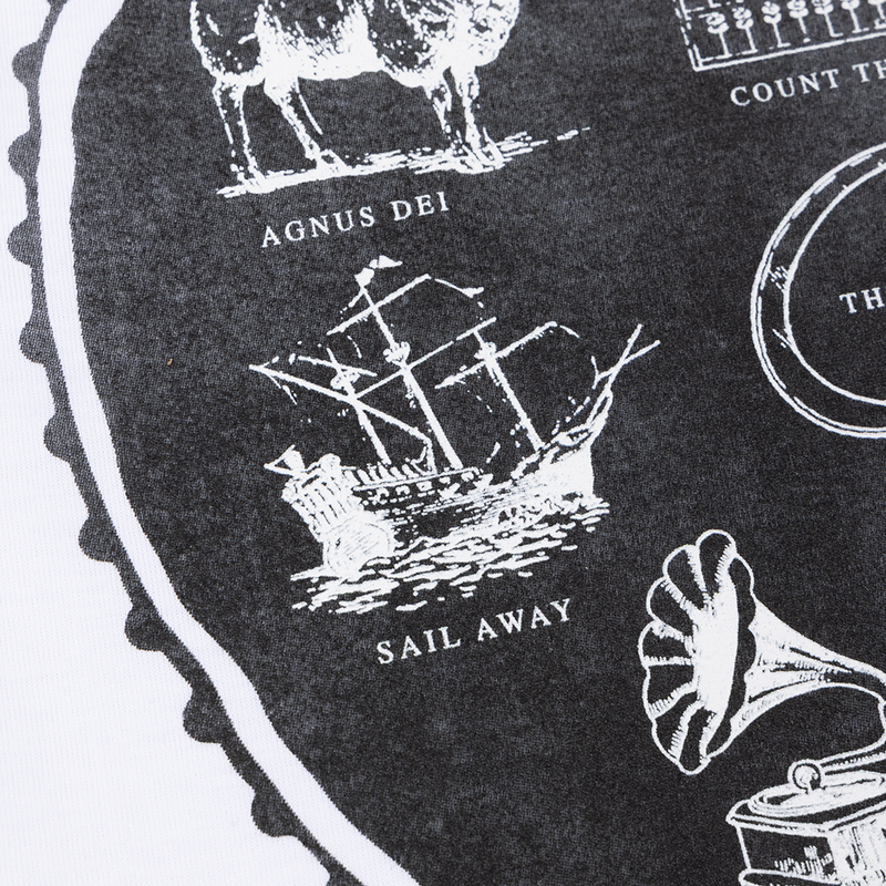 Off White Heart T-Shirt - The Last Dinner Party
